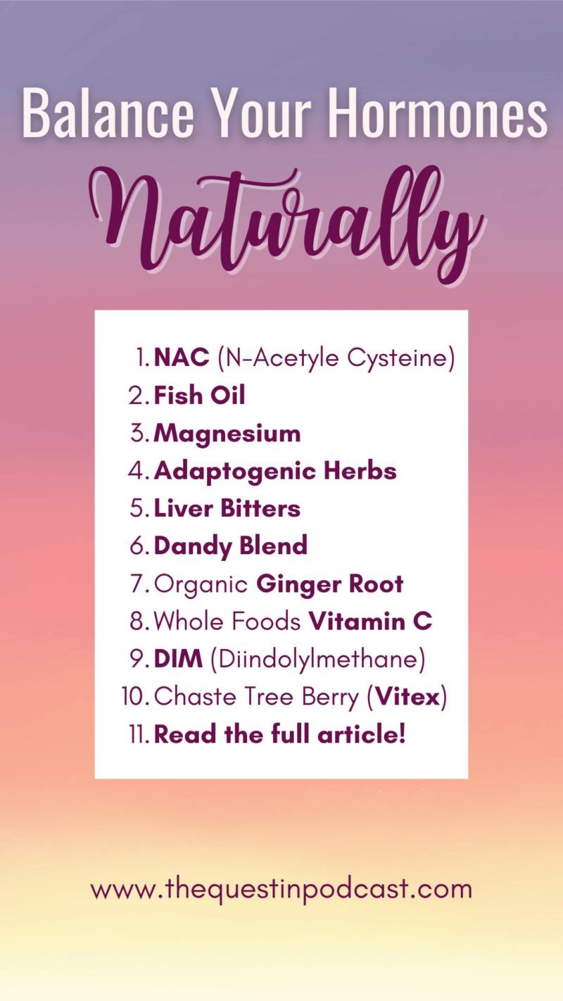 The 11 Best Supplements to Balance Hormones Naturally – Quest In